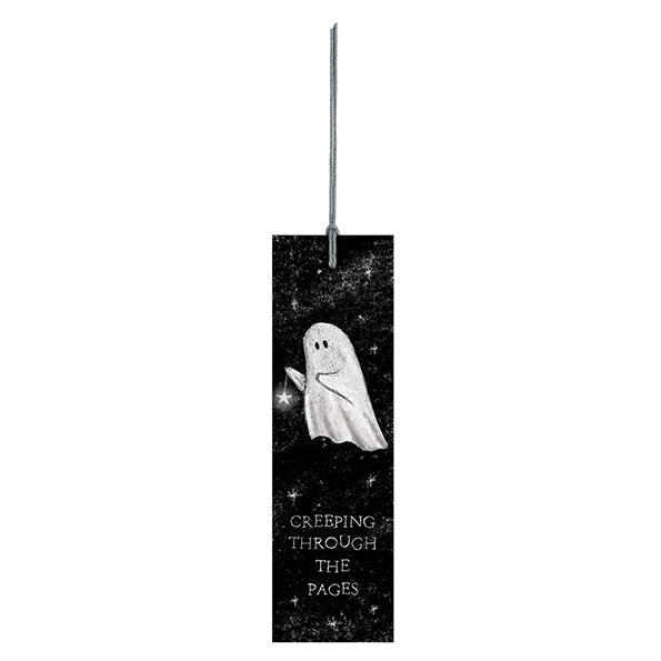 Ghost Bookmark - Creeping Through The Pages | Clouds