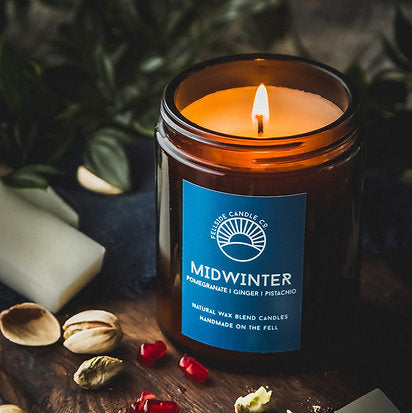 Midwinter Large Candle by Fellside Candle Company | Clouds