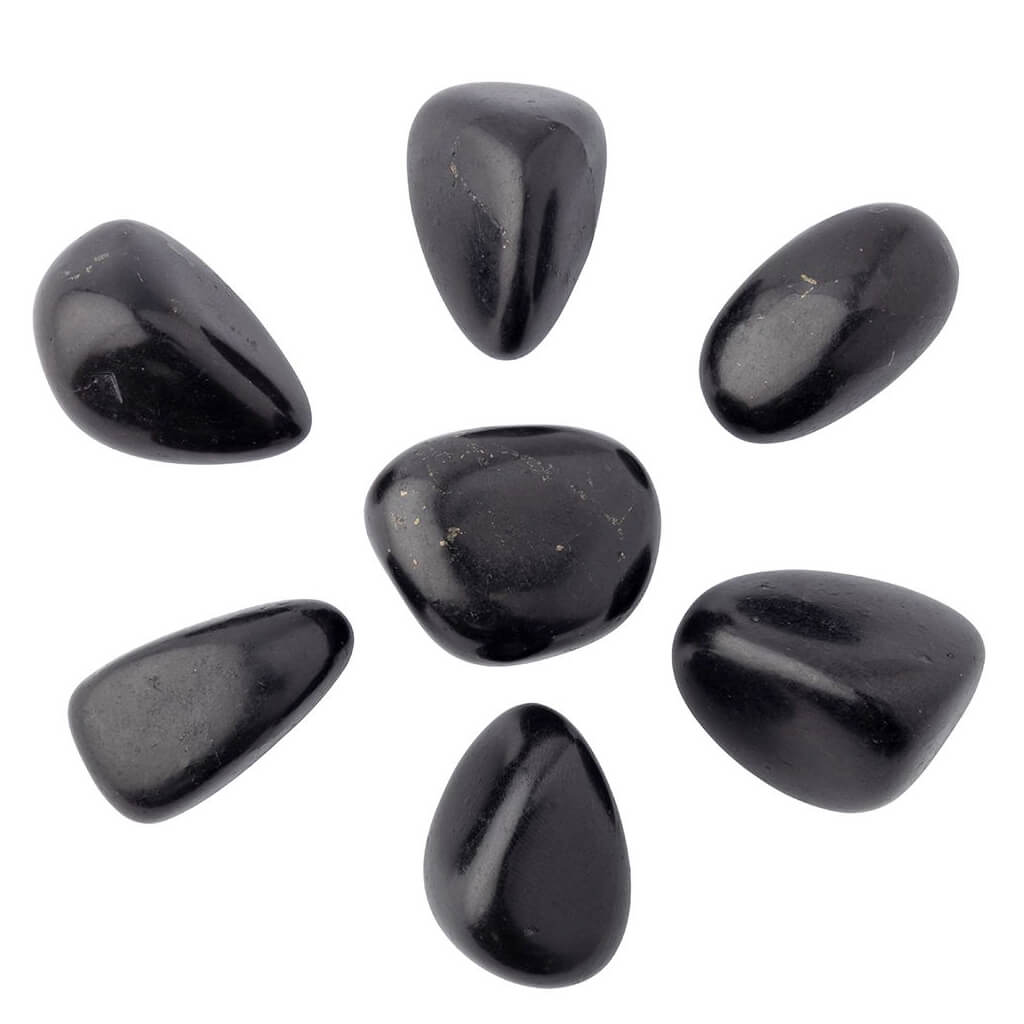 Shungite Tumblestone | Clouds