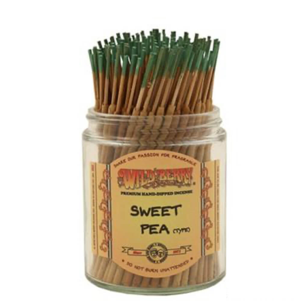 Wildberry Shorties Sweet Pea Incense Sticks | Clouds