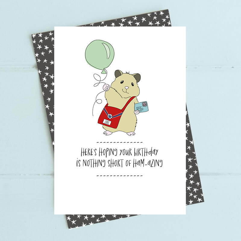 Ham-azing Birthday Greeting Card | Clouds