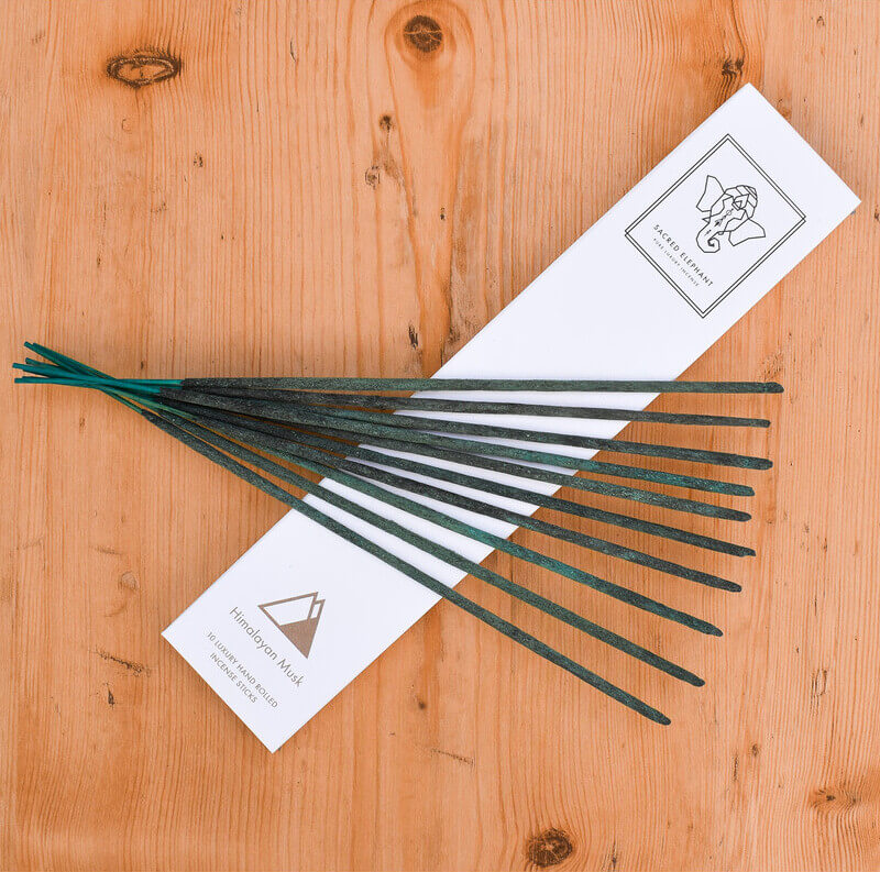 Sacred Elephant Himalayan Musk Pure Luxury Incense Sticks | Clouds